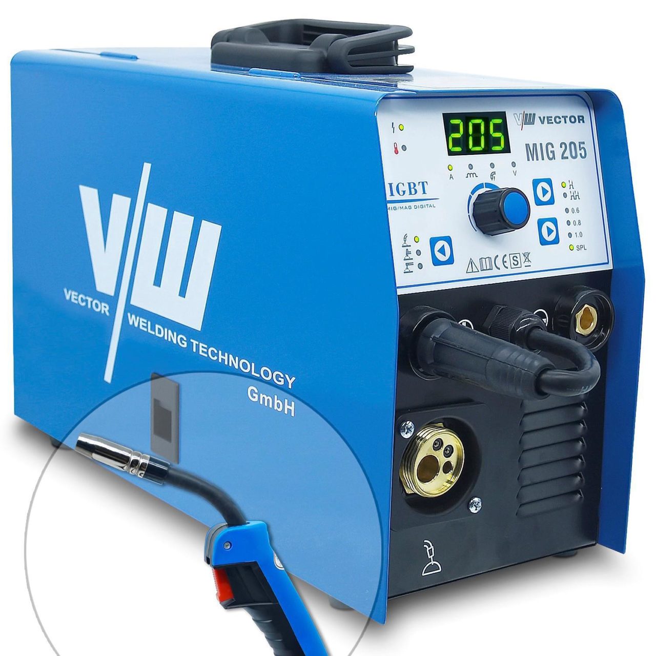 Poste à souder mig mag: multi procédé, mig sans gaz | VECTOR WELDING®