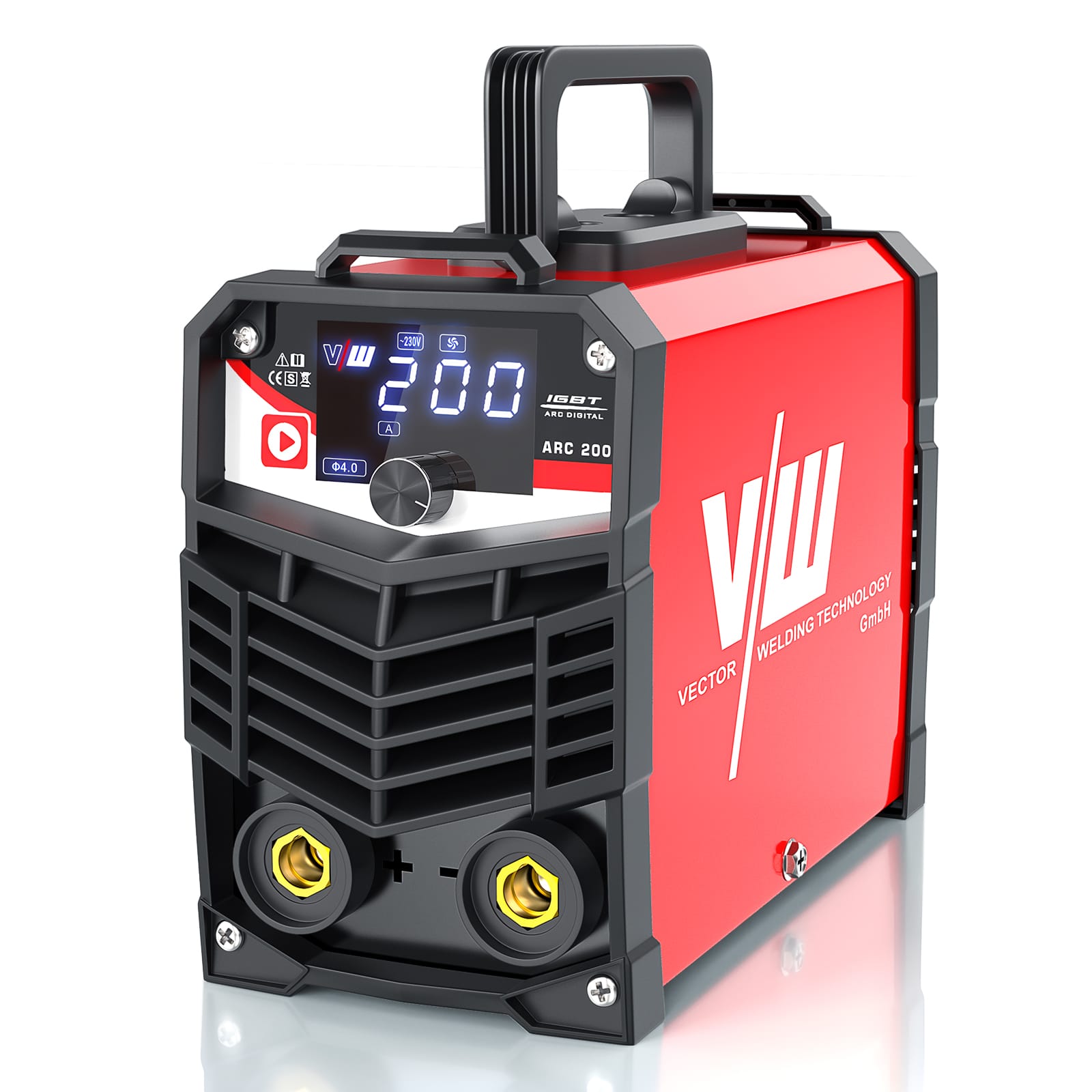 Soudeuse à électrodes ARC 200 - Puissance de 200 A pour un soudage MMA ...